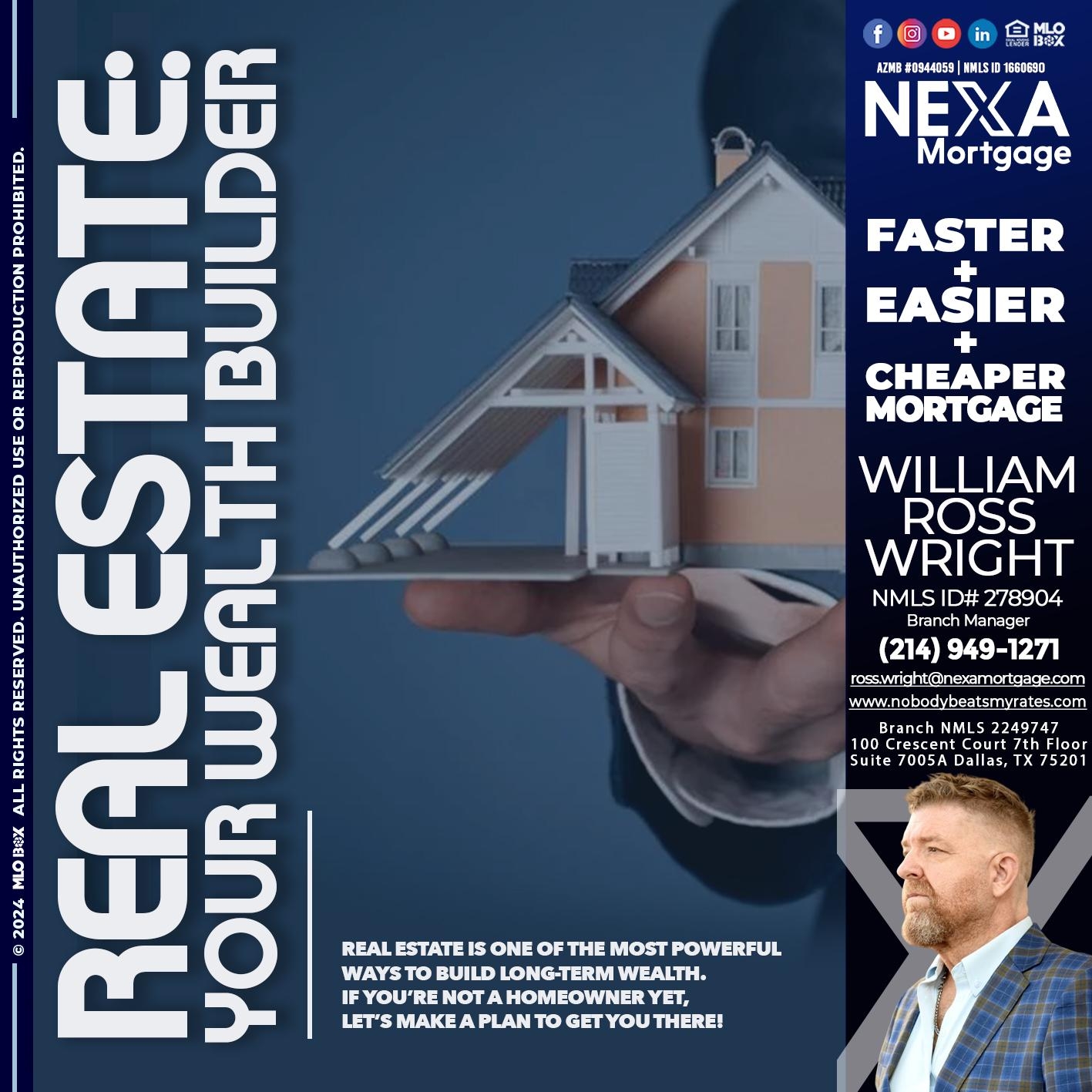 REAL ESTATE - William Ross Wright -Branch Manager